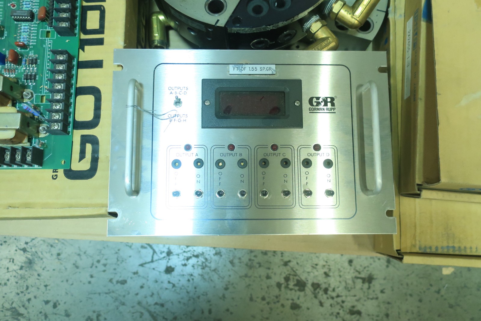 2 PALLETS OF ASSORTED ELECTRICAL SERVO DRIVE, CONTROLS, WIND TURBINE ...