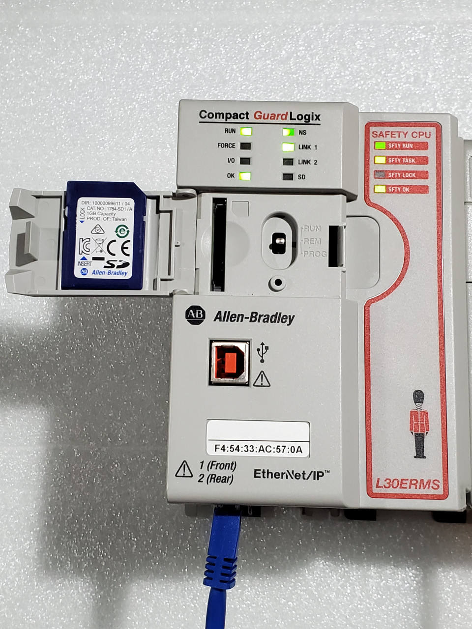 Allen Bradley CompactLogix Controller 1769-L30ERMS For Sale | Aucto