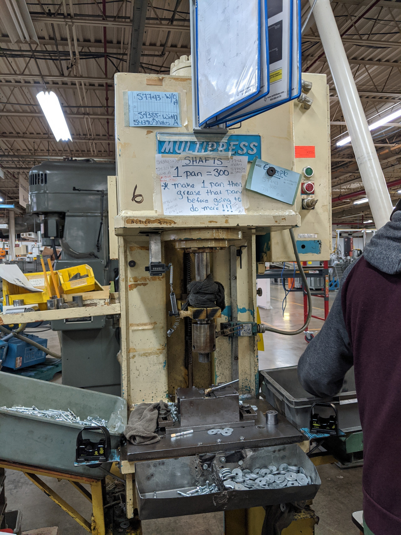 6 Ton Denison Hydraulic Press Multipress