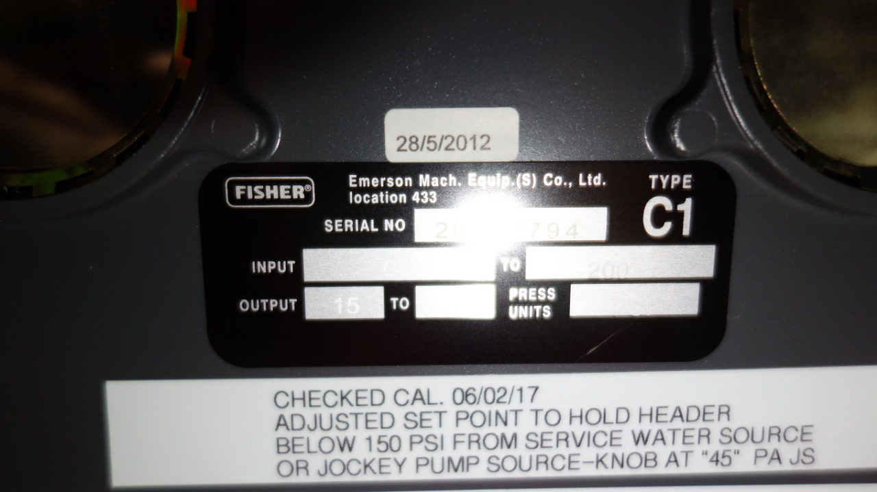 FISHER 667-ET 2" CL150 CONTROL VALVE C1 CONTROLLER For Sale | Aucto