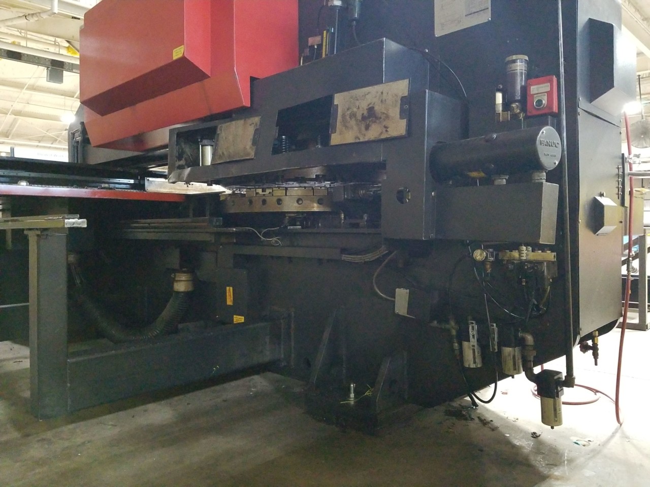Amada PEGA-357 305072 CNC Turret Punch Press with AMADA-FANUC-P ...