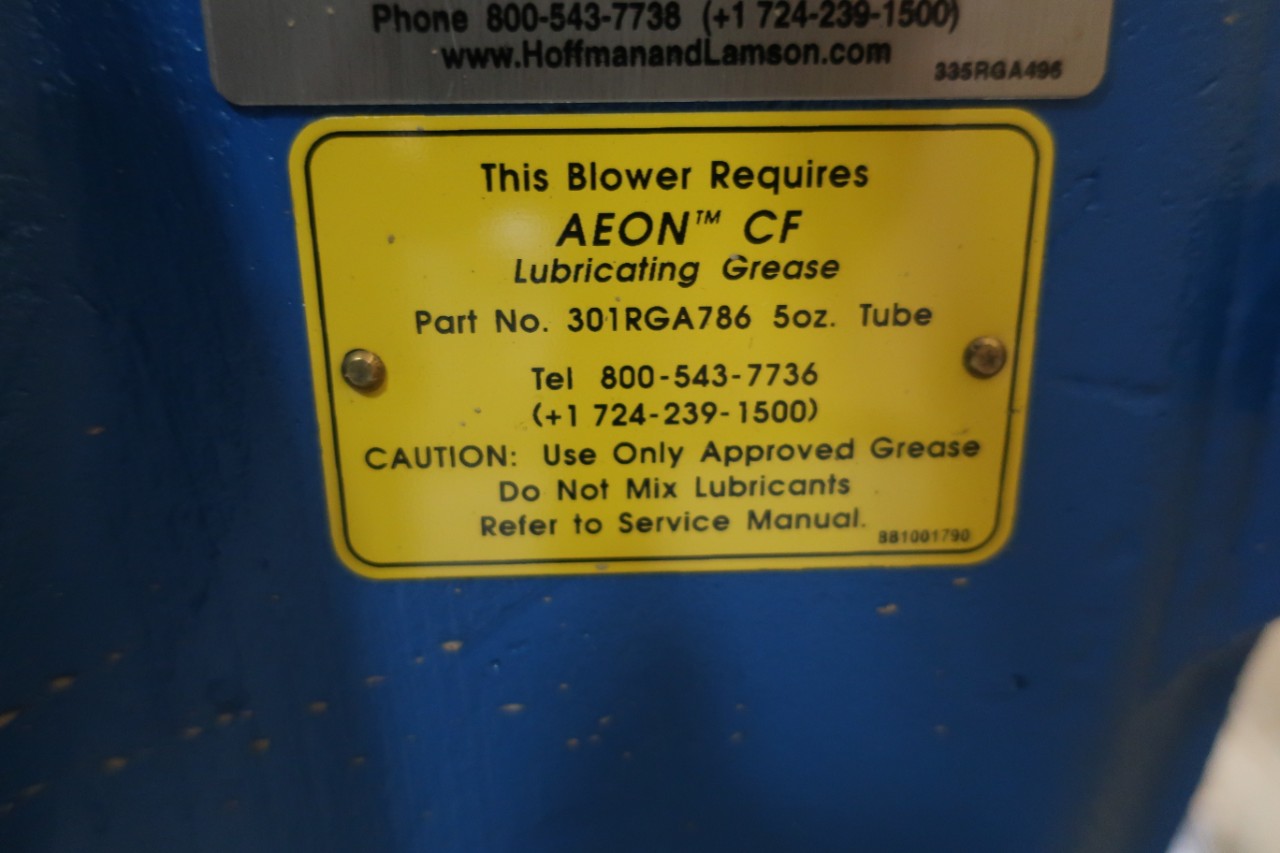 HOFFMAN 4206 CENTRIFUGAL EXHAUSTER BLOWER For Sale | Aucto