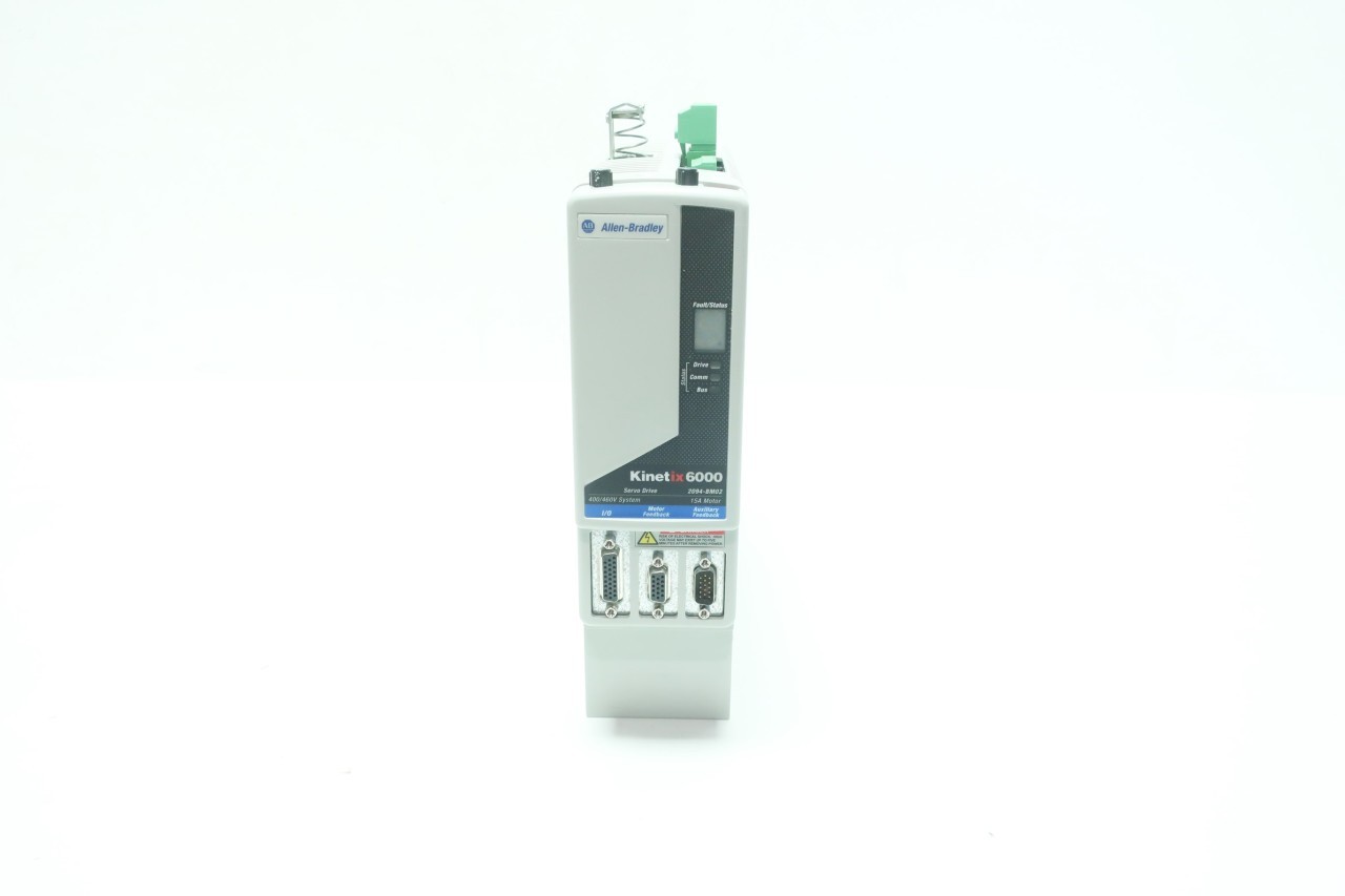 ALLEN BRADLEY 2094-BM02 0-400HZ AXIS MODULE 650V-DC 0-460V-AC 3PH SERVO ...