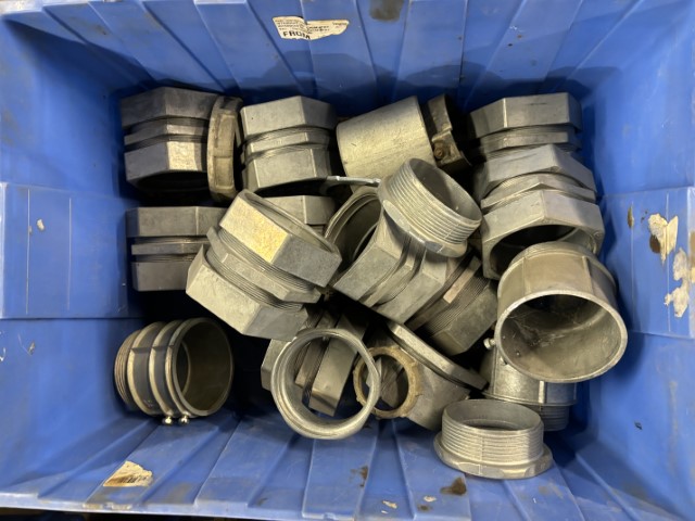 BULK LOT OF ELECTRICAL FITTINGS, RESISTORS, DANFOSS VFD, PVC FLEX ...