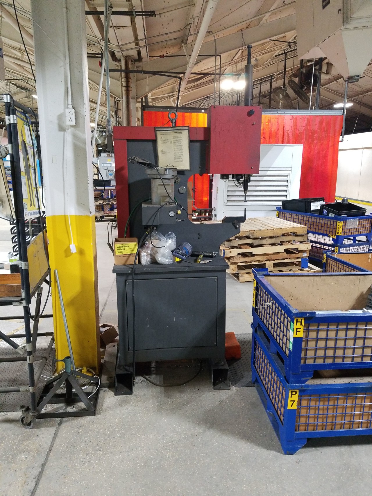 Haeger 618PLUS-H-PS Fastener Insertion System Press Machine For Sale ...