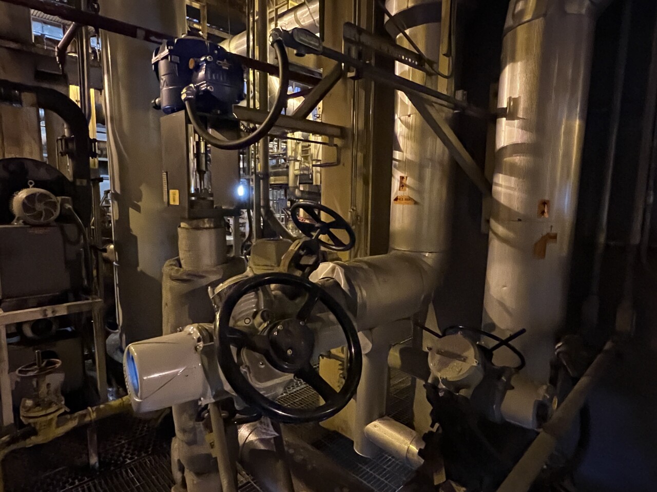 3x Rotork electric valve actuators