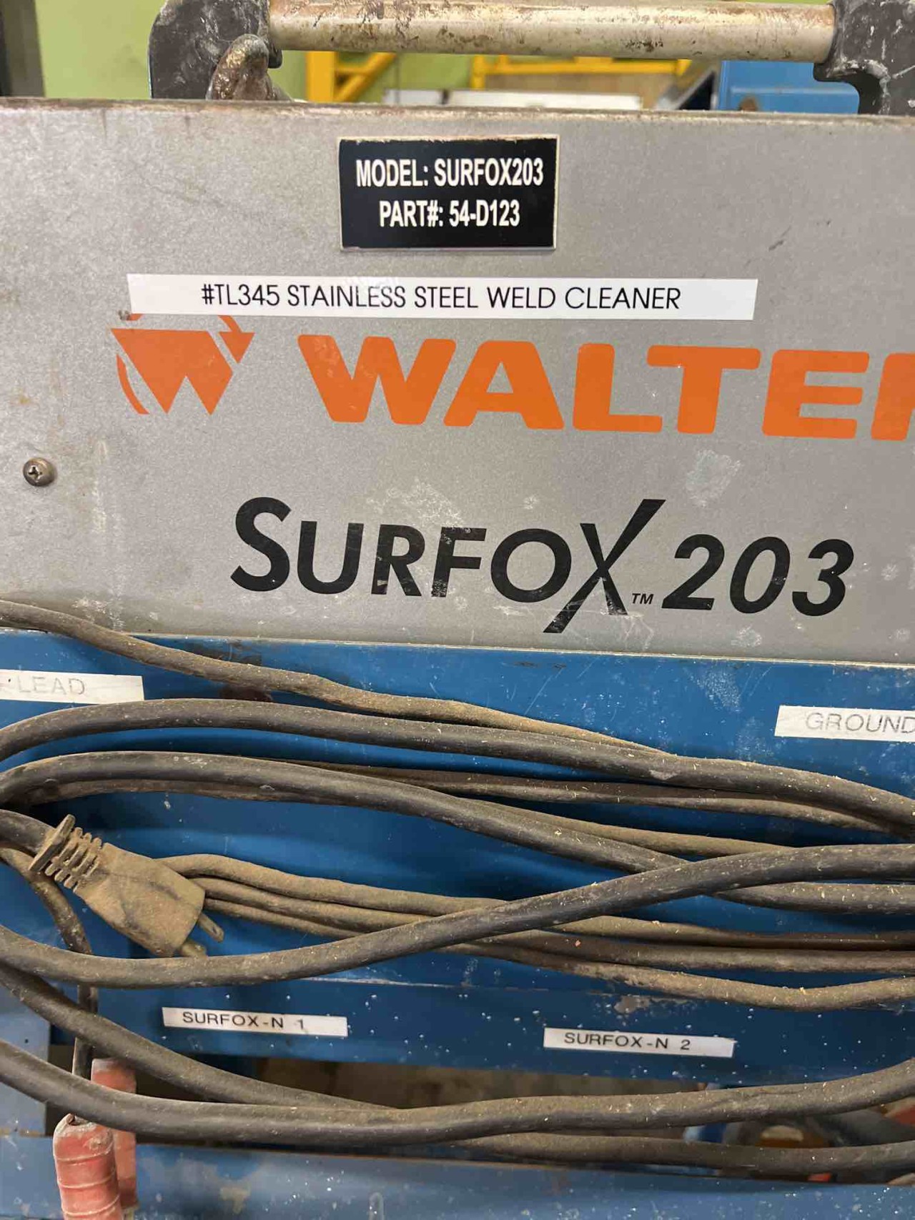 Walter Surfox 203 Stainless Steel Weld Cleaner For Sale | Aucto