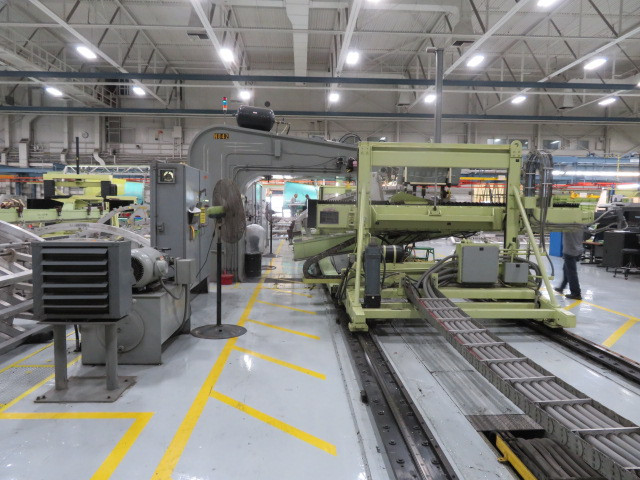 Gemcor CNC Horizontal Drill/Rivet Machine w/2 Axis Positioner Model: DM