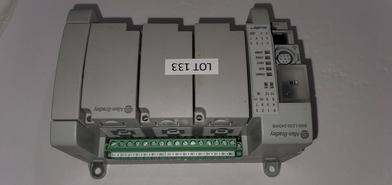 Allen Bradley Micro 850 2080-LC50-24QWB PLC For Sale | Aucto
