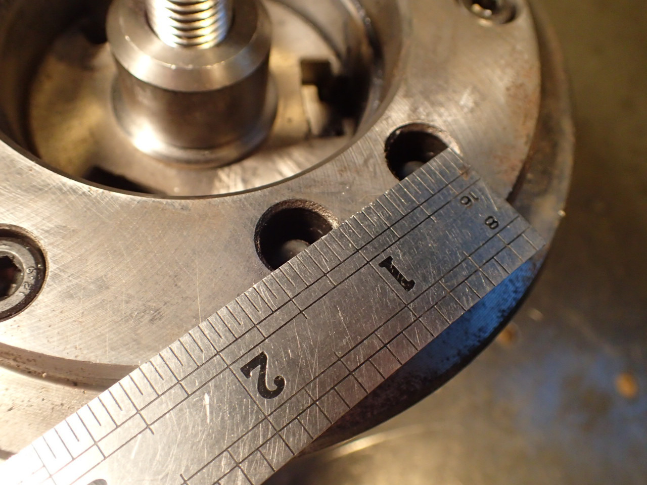 Howa H01MA6-A5J Std Closed Bore 6" CNC Lathe Chuck 3-Jaw Wedge Direct Mount