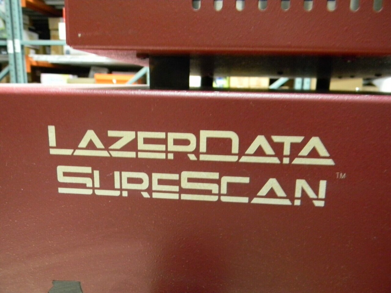 LazerData 1803011-2 SureScan 990-2 Bar Code Scanner w/control unit