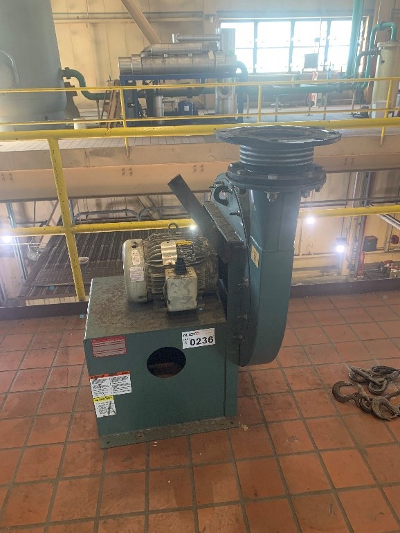 Bulk Lot of New York Blower W/ 10HP Motors (QTY 4)