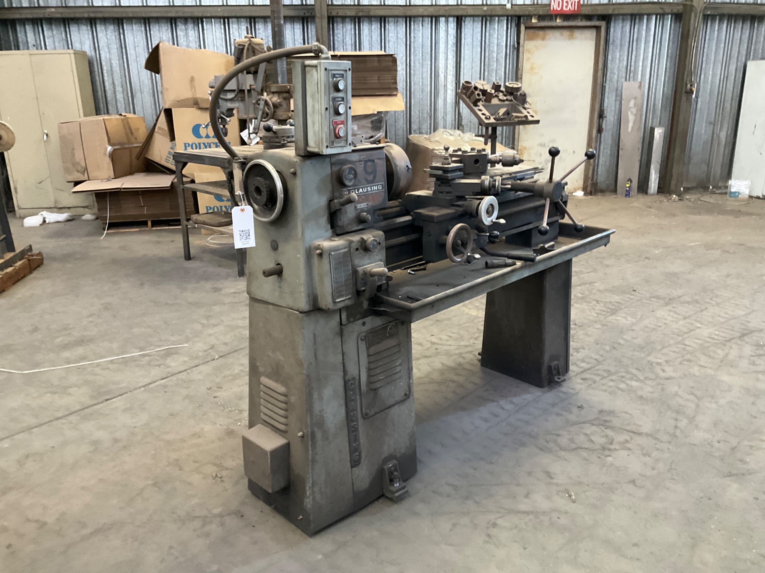 CLAUSING 5914 MANUAL LATHE For Sale | Aucto