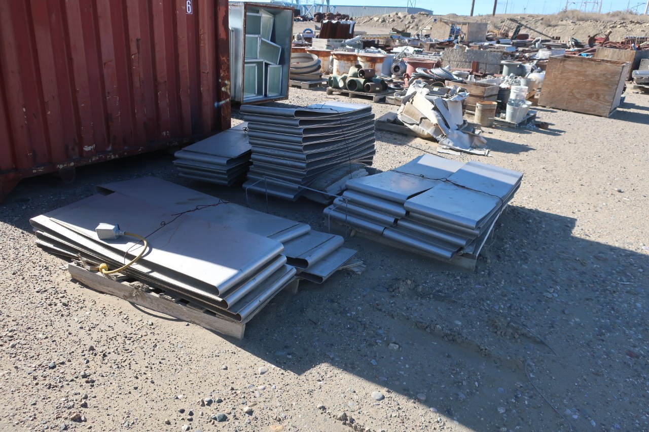 10 Pallets Of Assorted Stainless Liner Plates For Sale | Aucto