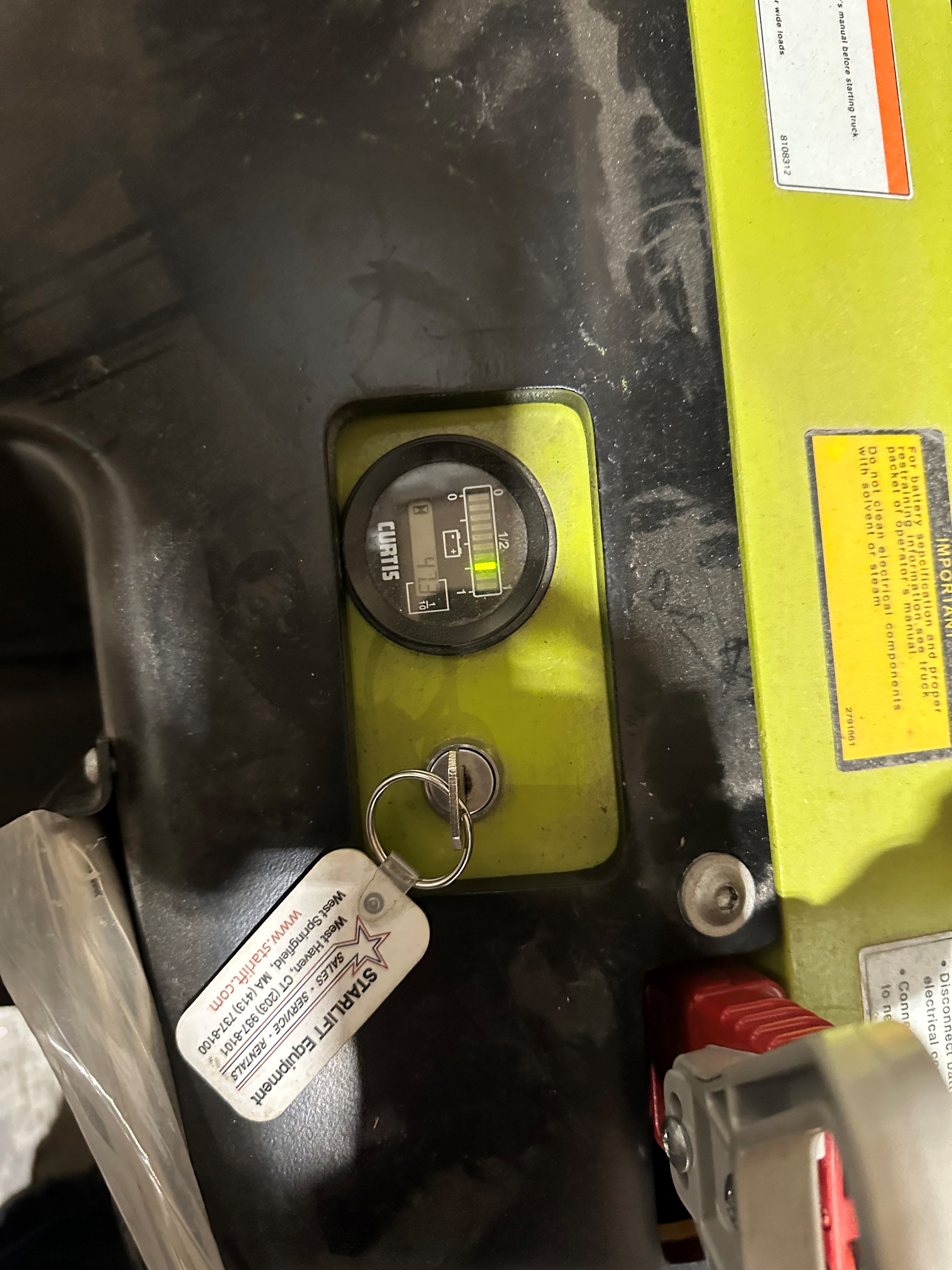 Clark WSTX22 Electric Counter-Balanced Stacker Lift