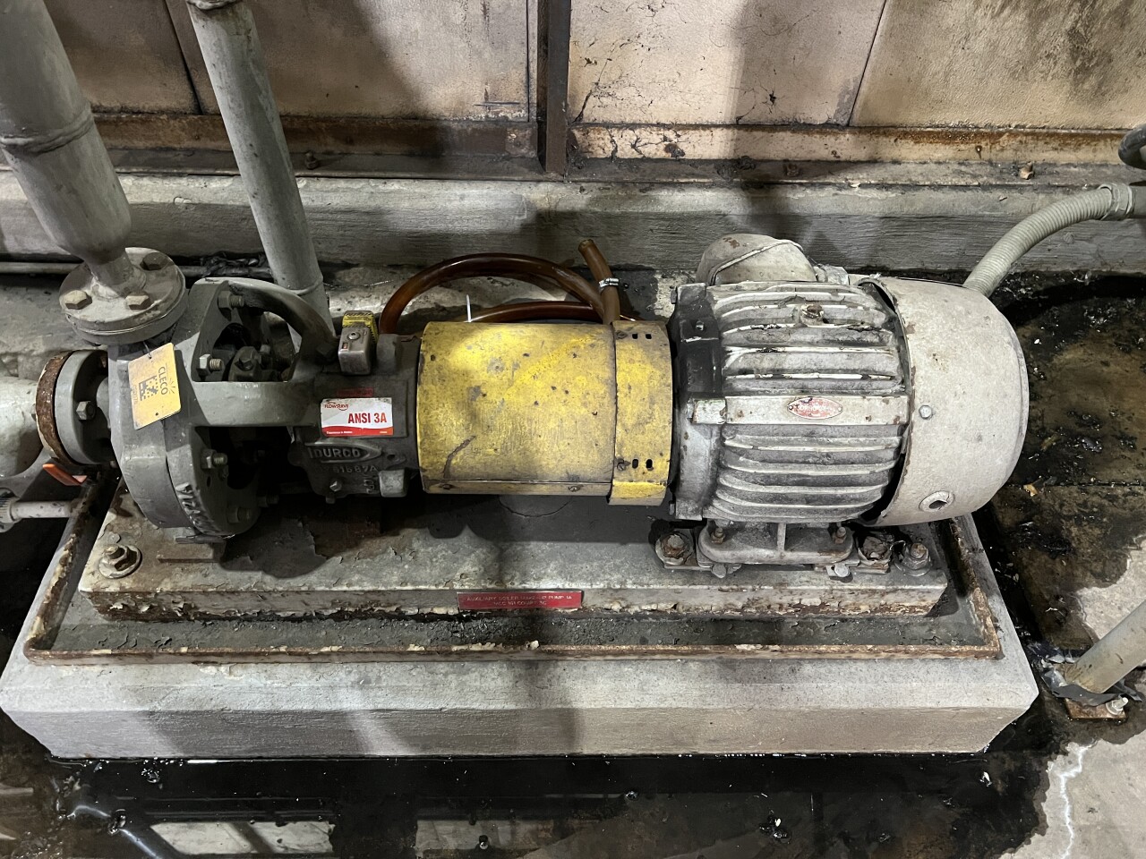 2x Durco MK3 STD 1.5x1 centrifugal pump skids