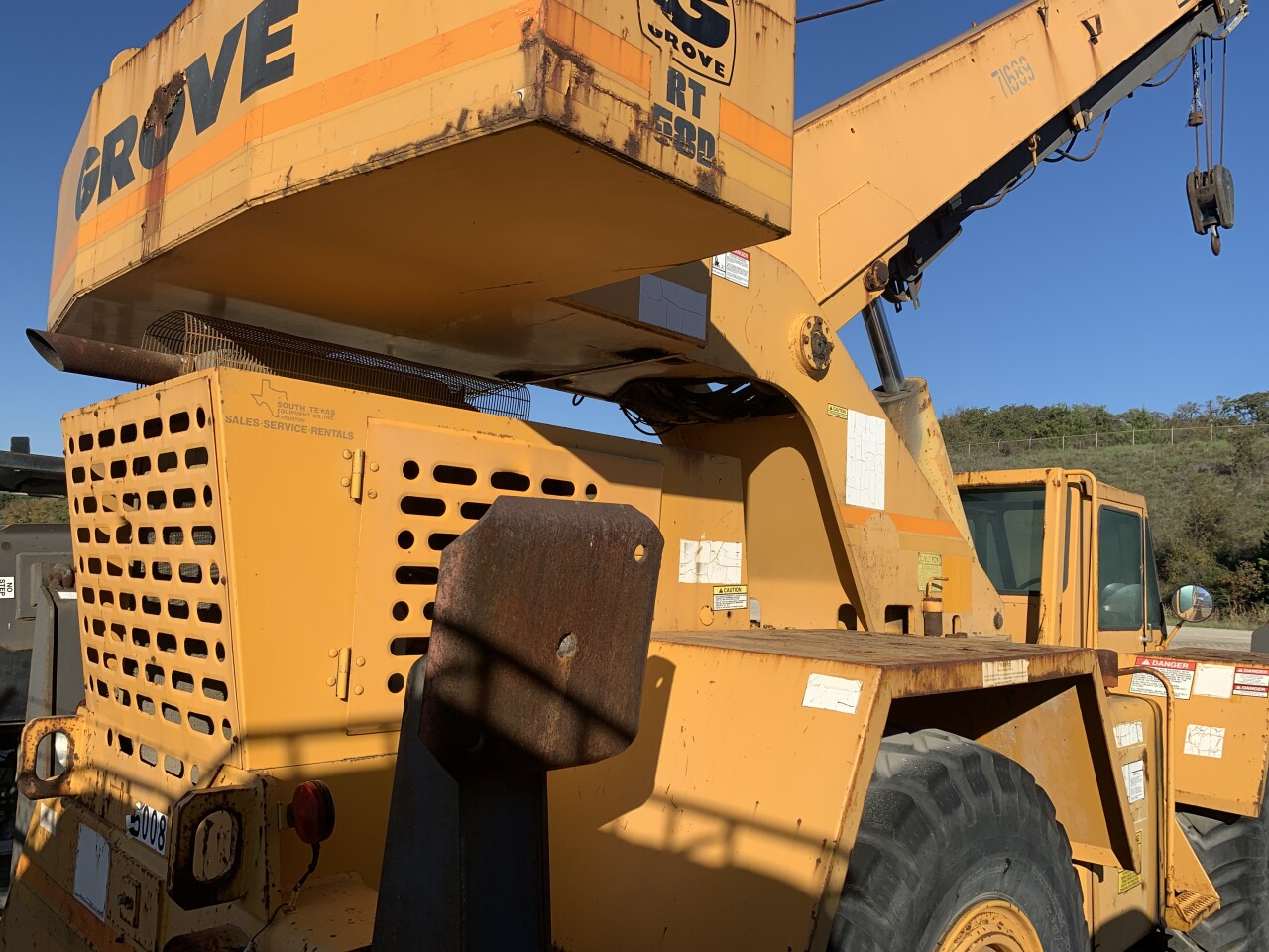 1989 Grove RT58D 20 TON Crane