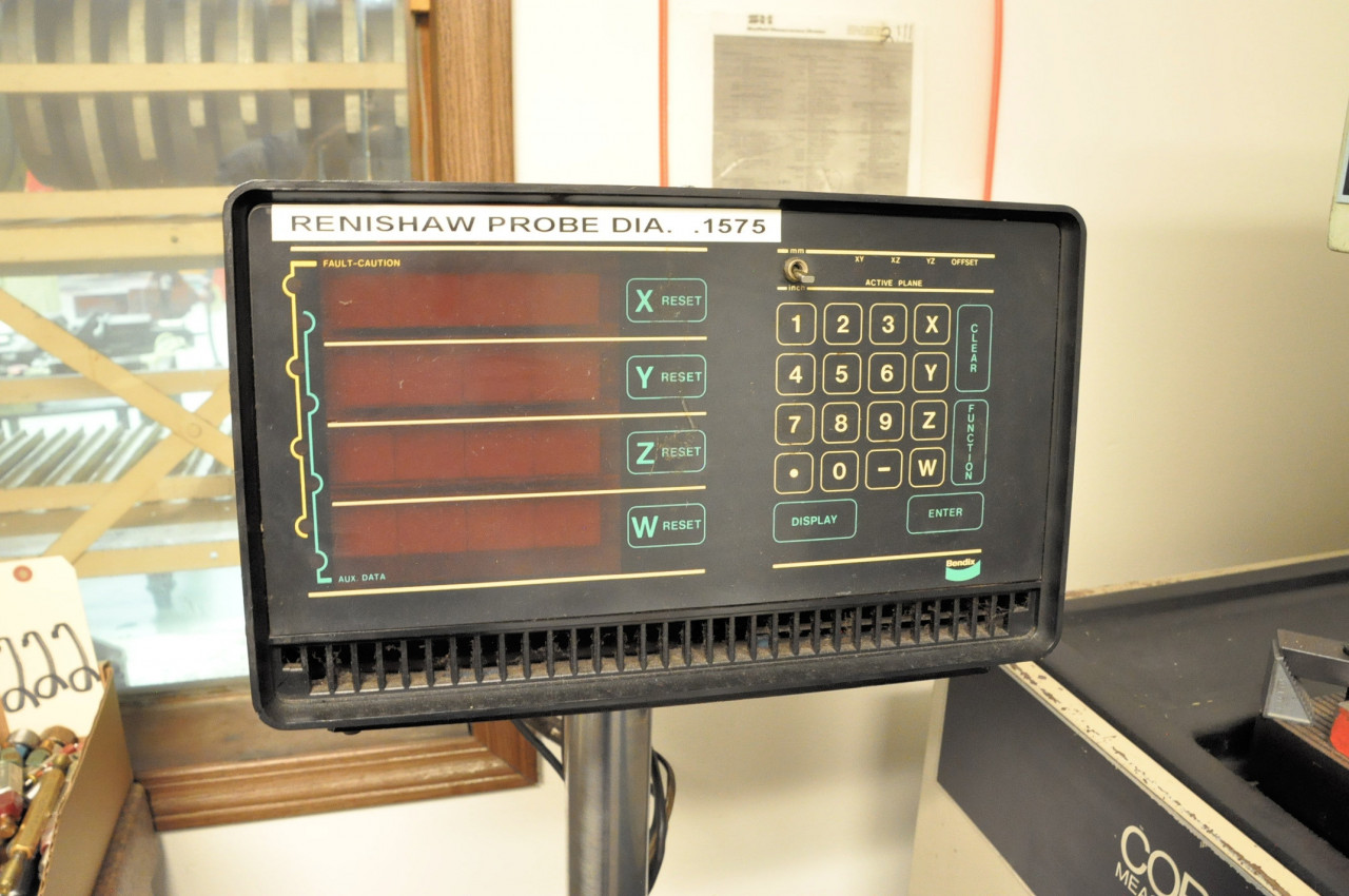 BENDIX CORDAX Model 1000, Coordinate Measuring Machine,