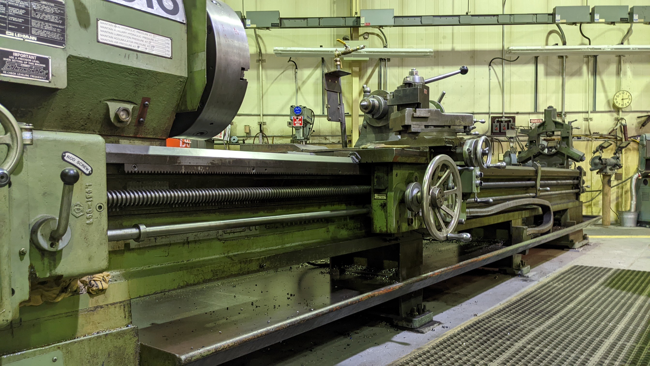 LEHMANN METAL LATHE MACHINE