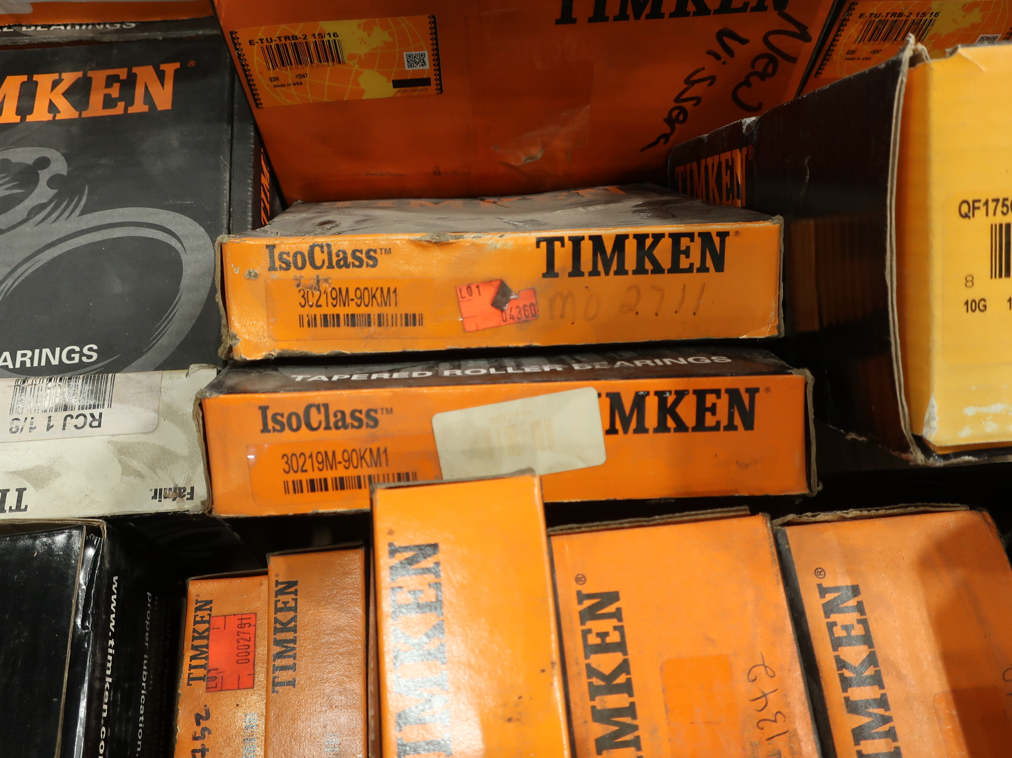 SKU 1739362 -PALLET OF ASSORTED TIMKEN BEARINGS, BALL, ROLLER ...
