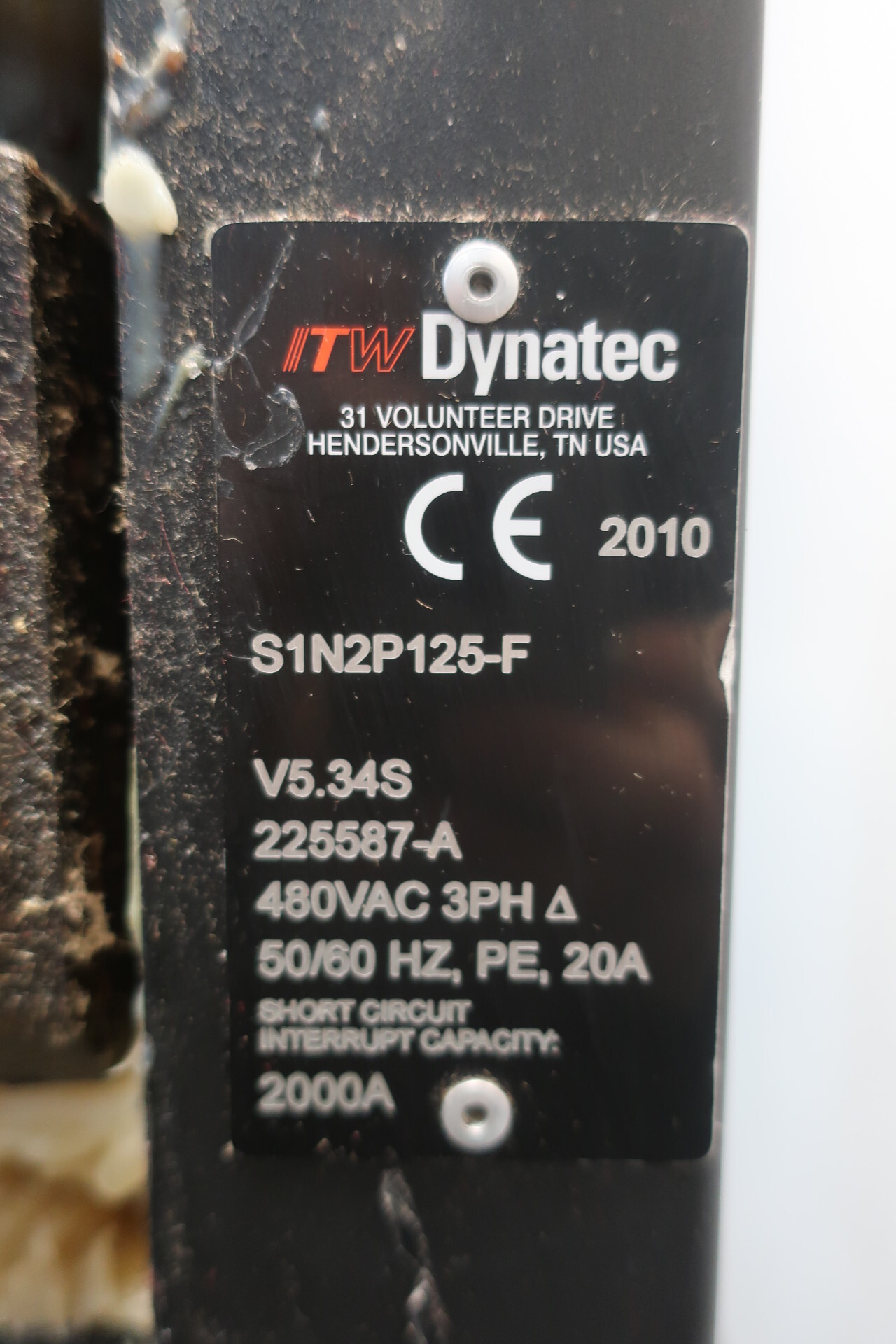 ITW DYNATEC HOT MELT GLUE APPLICATOR