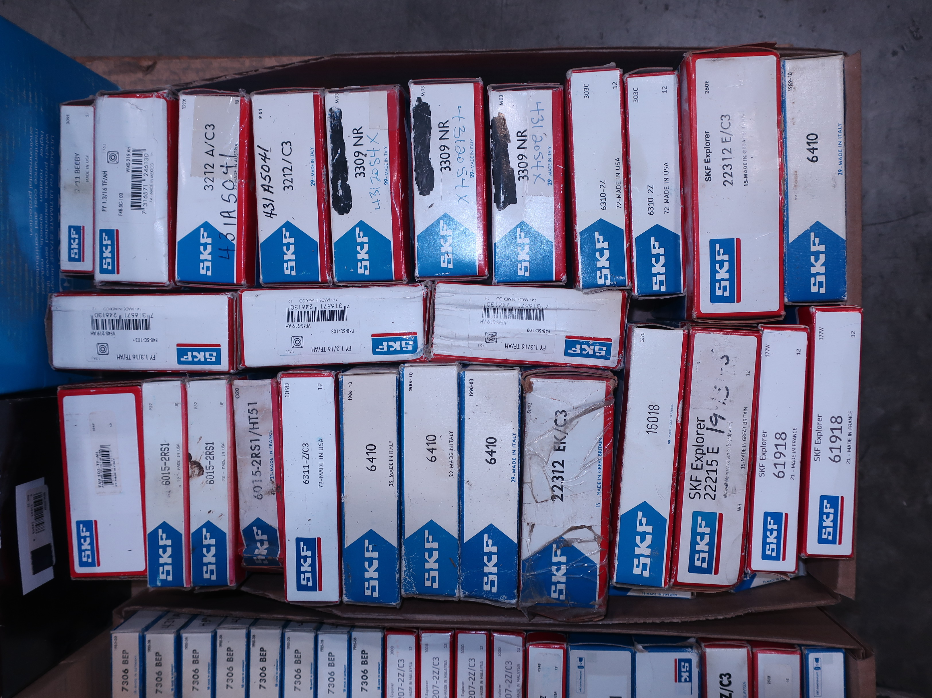 SKU 1735932 - PALLET OF ASSORTED BEARINGS, TIMKEN, INA, SKF For Sale ...