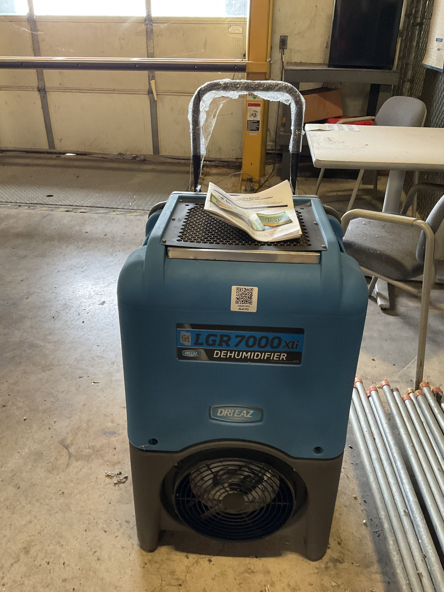 DRI-EAZ LGR 7000XLI F412 DEHUMIDIFIER