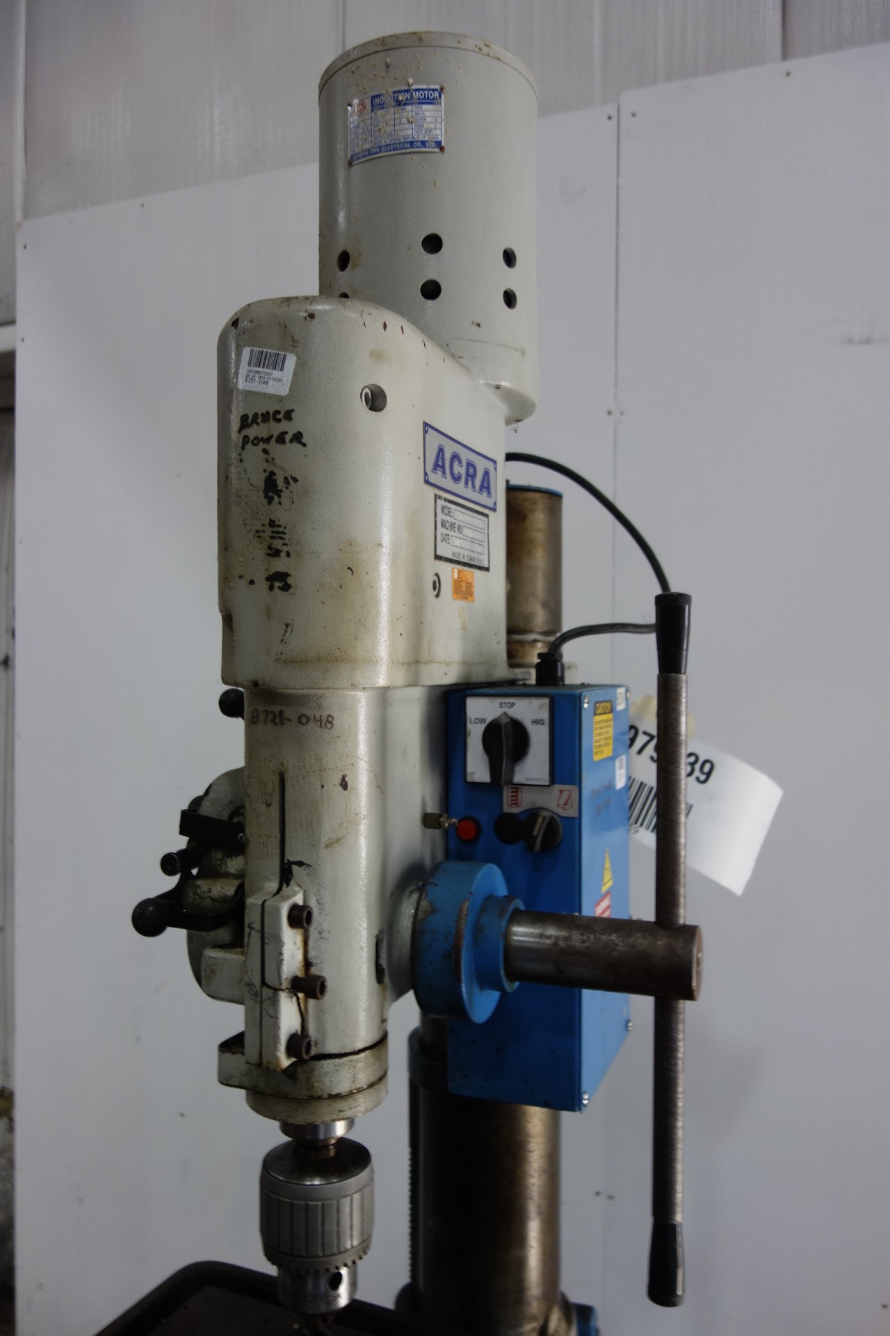 ACRA GEARED HEAD DRILL PRESS