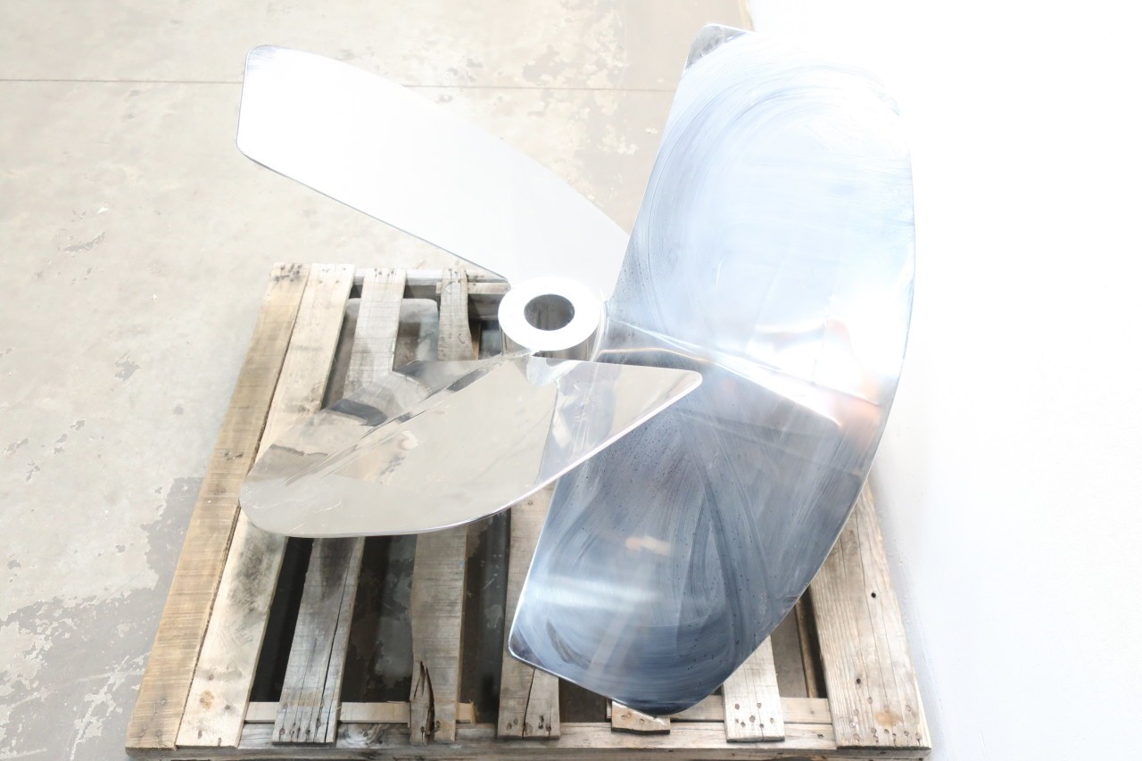 STAINLESS AGITATOR BLADE ELEPHANT EAR MIXING IMPELLER 40IN MISCELLANEOUS