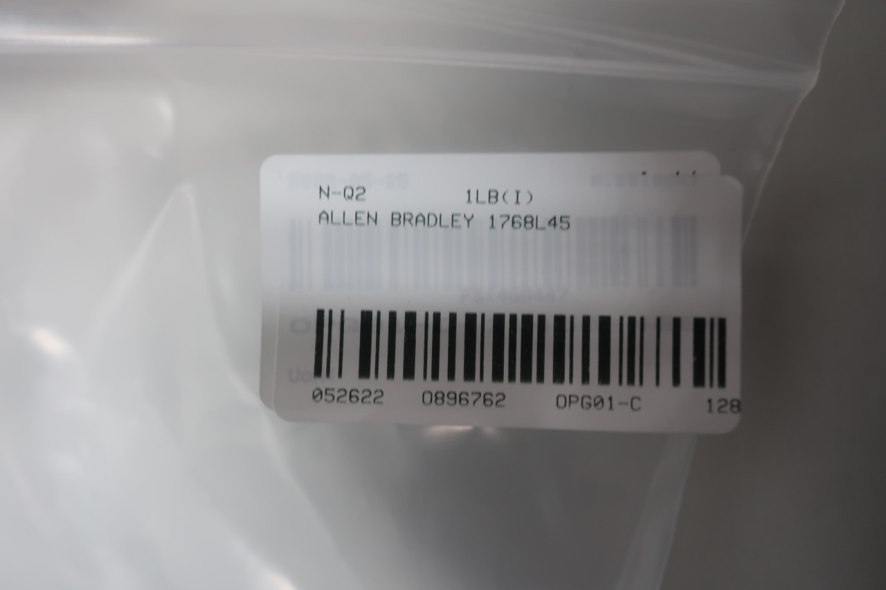 ALLEN BRADLEY 1768-L45 MEMORY SER B CONTROLLER MODULE For Sale | Aucto