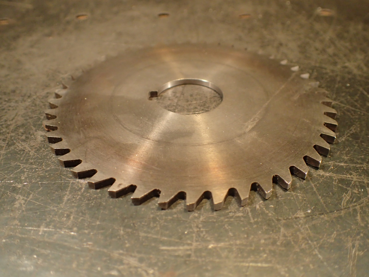 NT Co .109" Metal Slitting Saw Milling Cutter 4-1/4" OD 1" Horizontal ...