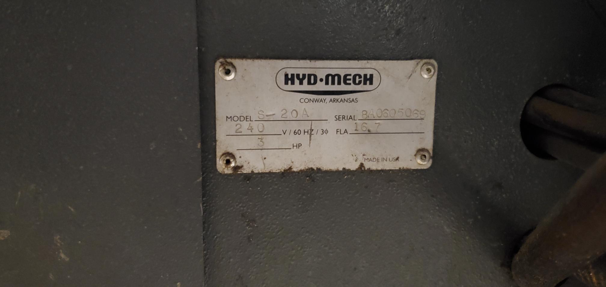 Hyd Mech S-20A-Series III Band Saw