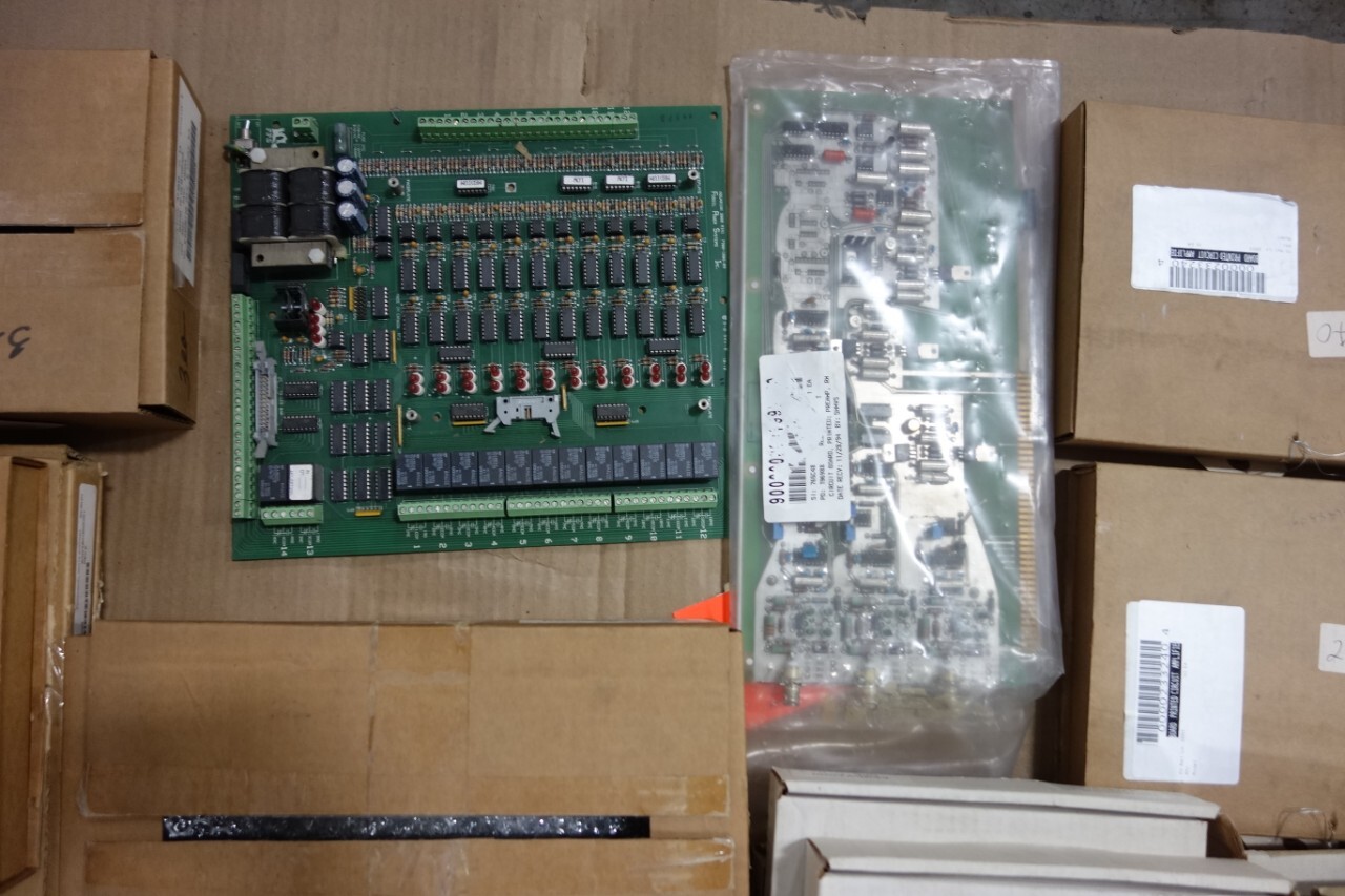 4 PALLETS OF ASSORTED PCB CIRCUIT BOARDS
