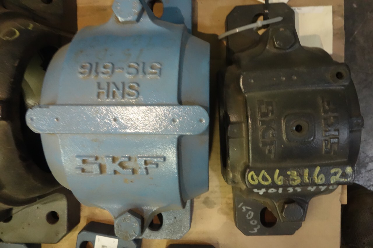 PALLET OF SKF SPLIT CASE PILLOW BLOCK BEARING HOUSINGS