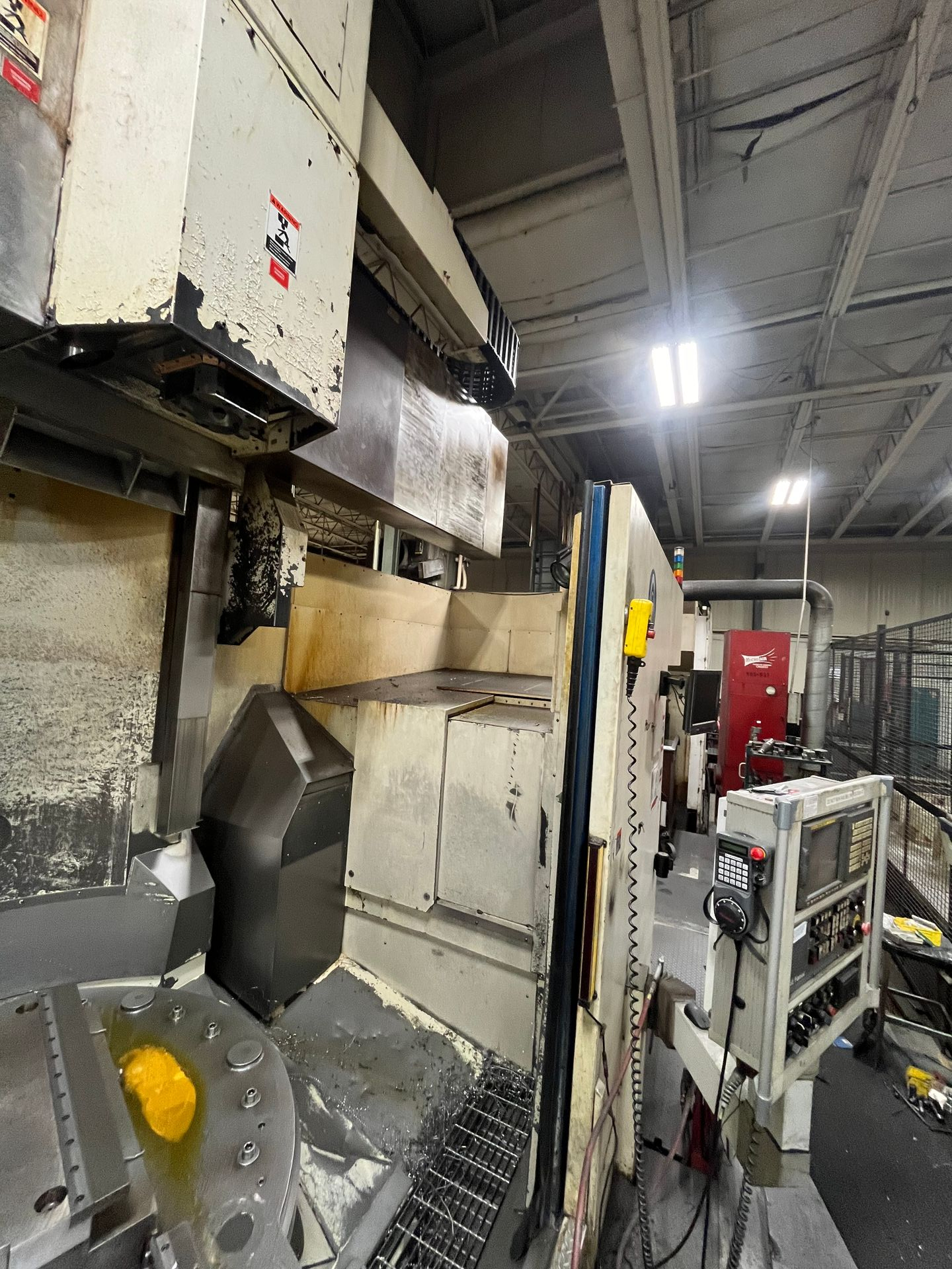 2005 Giddings & Lewis VTC 1600 w/ Fanuc 160i-TB Control W/ Tool Changer ...