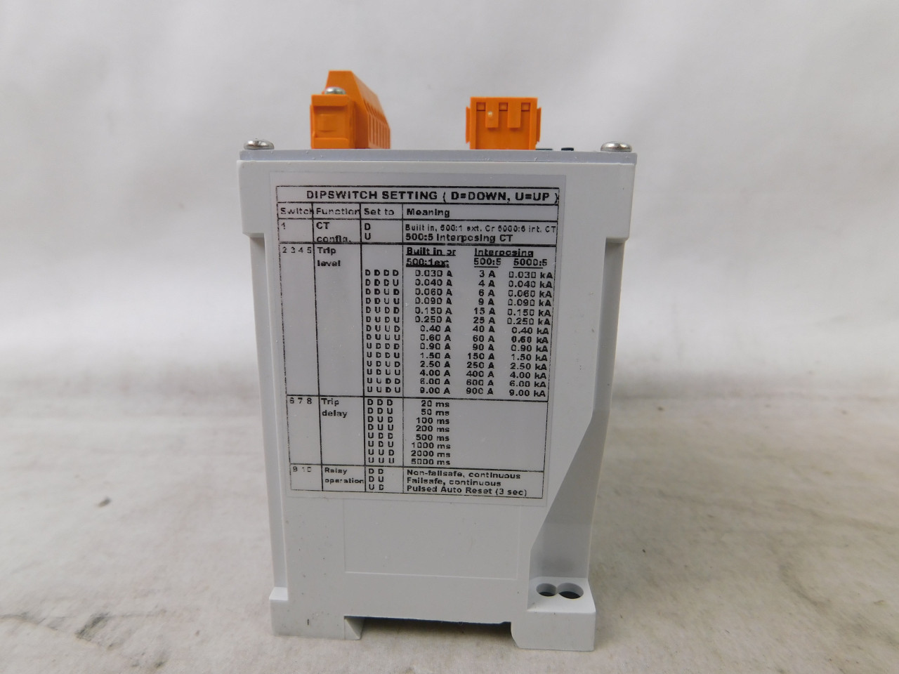 Eaton D64RPB100 Digital Ground Fault Relay For Sale | Aucto