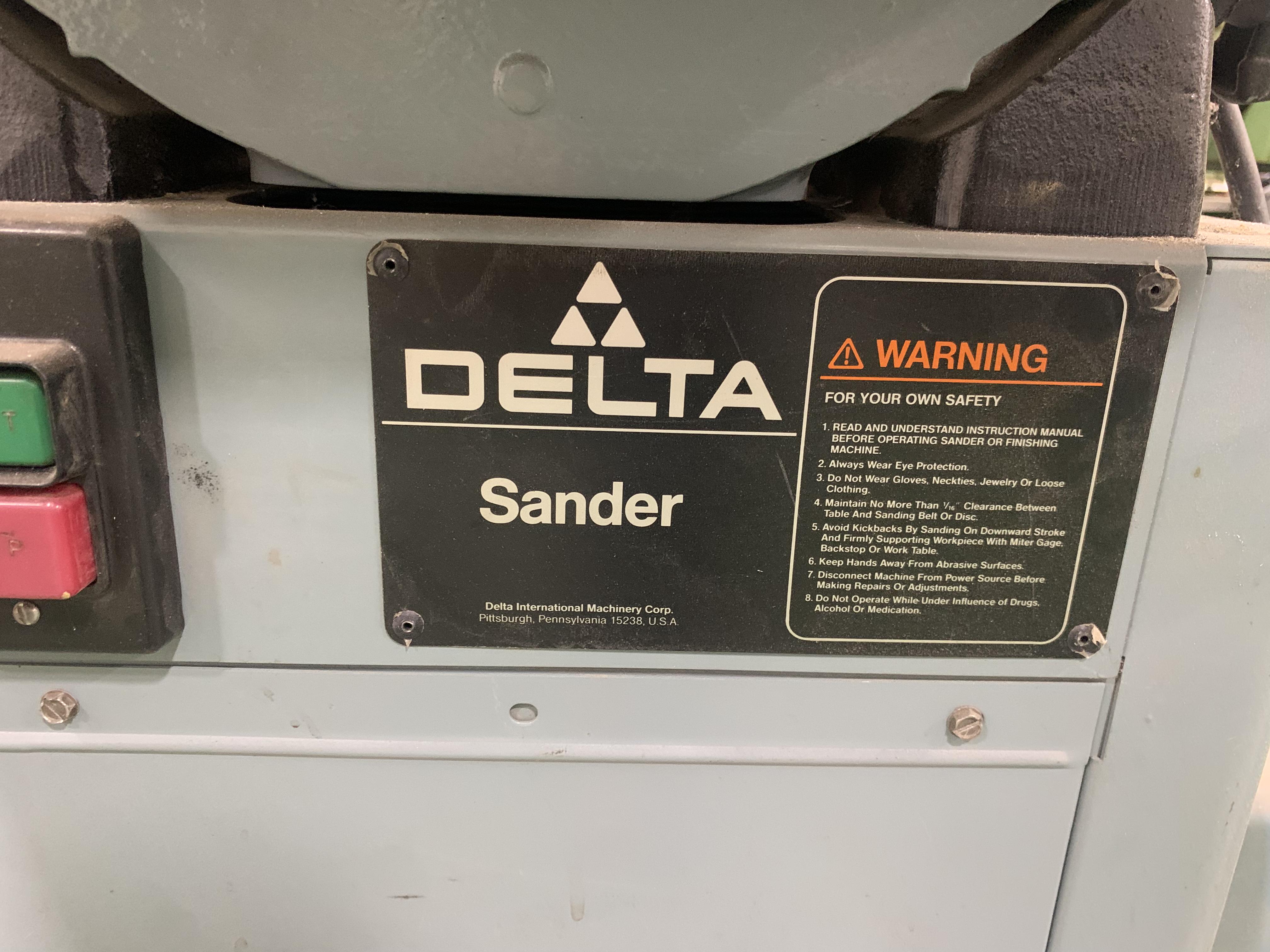 DELTA 31-730 SANDER For Sale | Aucto