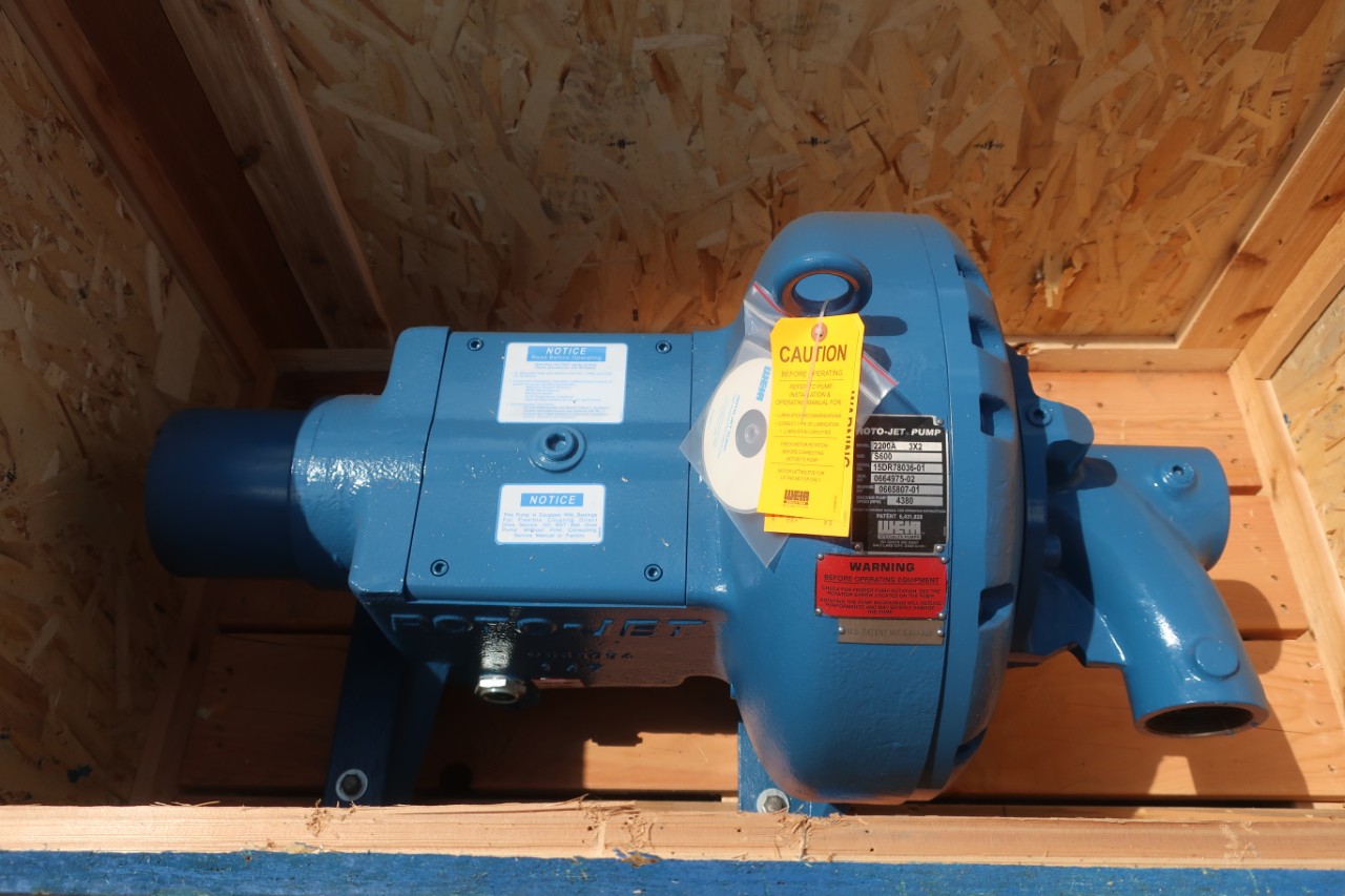 WEIR ROTO-JET 2200A 3X2 S600 PUMP 4380RPM
