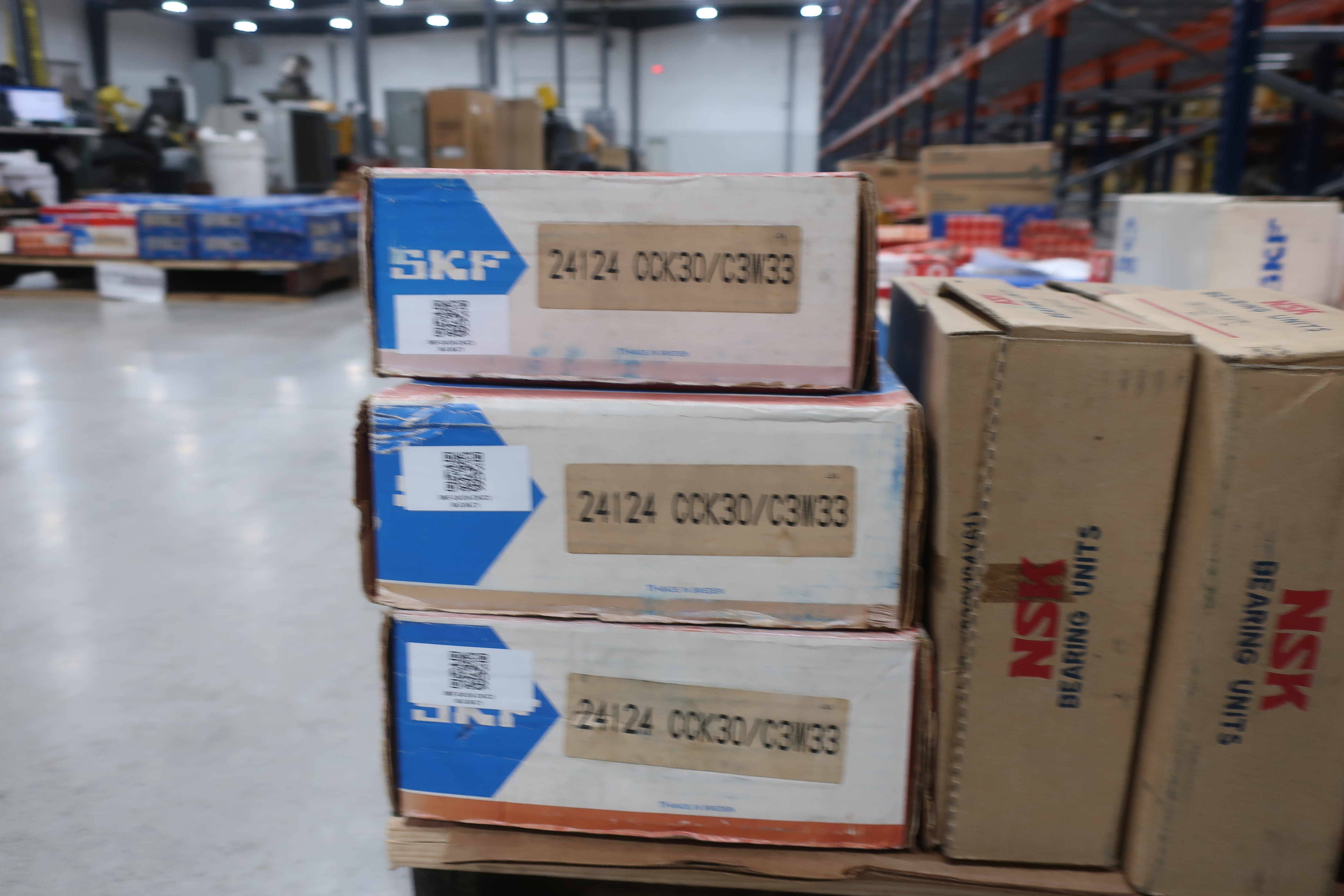 SKU 1738658 - PALLET OF ASSORTED BEARINGS, NSK, SKF, FAG, RHP For Sale ...