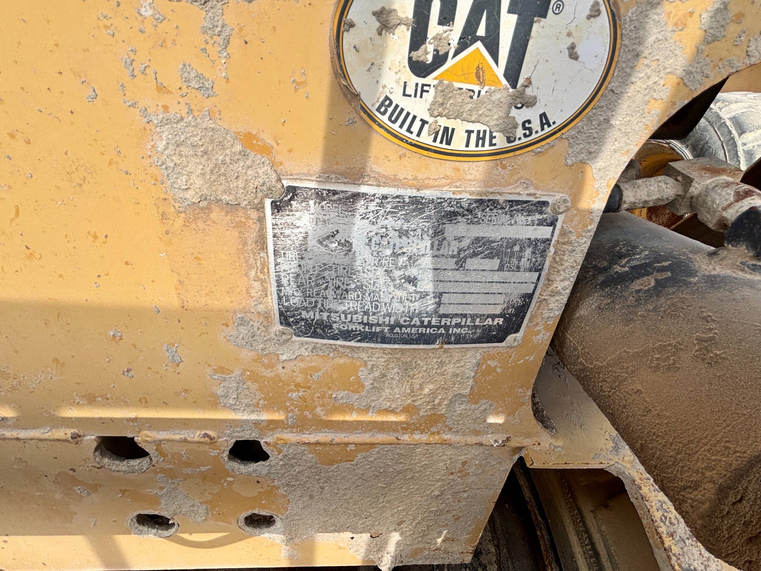 CATERPILLAR DP30 SIT-DOWN FORKLIFT For Sale | Aucto