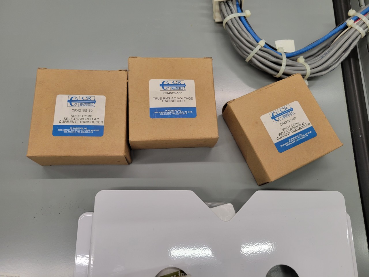 Custom Panel - Transformer, Transducers - Includes 3 x 1032A-V-48-70 ...