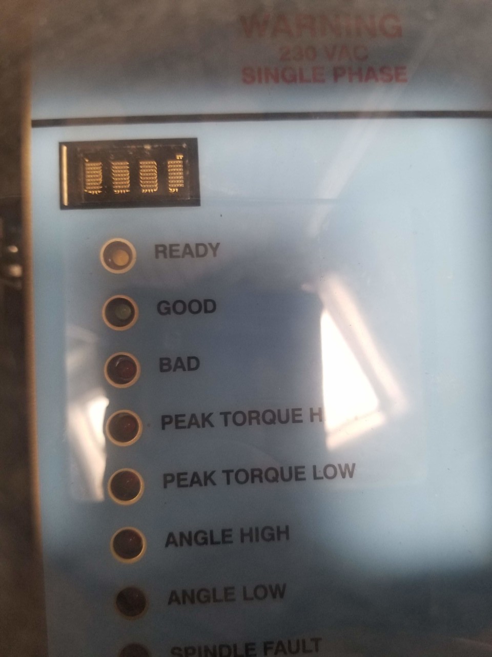 TECHMOTIVE CS2700 TOOL TORQUE CONTROLLER