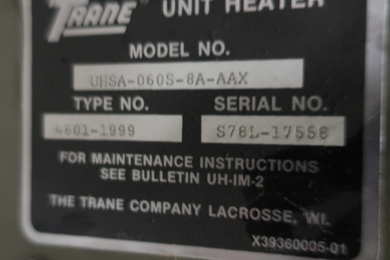 1 PALLET OF TRANE UNIT HEATERS