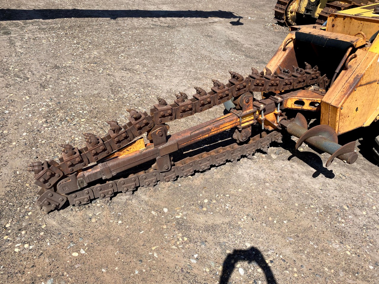 1980 Case Davis 70+4 Backhoe Trencher For Sale | Aucto