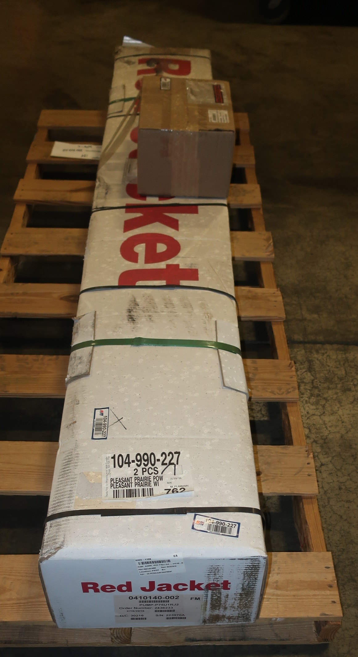 RED JACKET VEEDER-ROOT P75U1RJ2 SUBMERSIBLE TURBINE PUMP