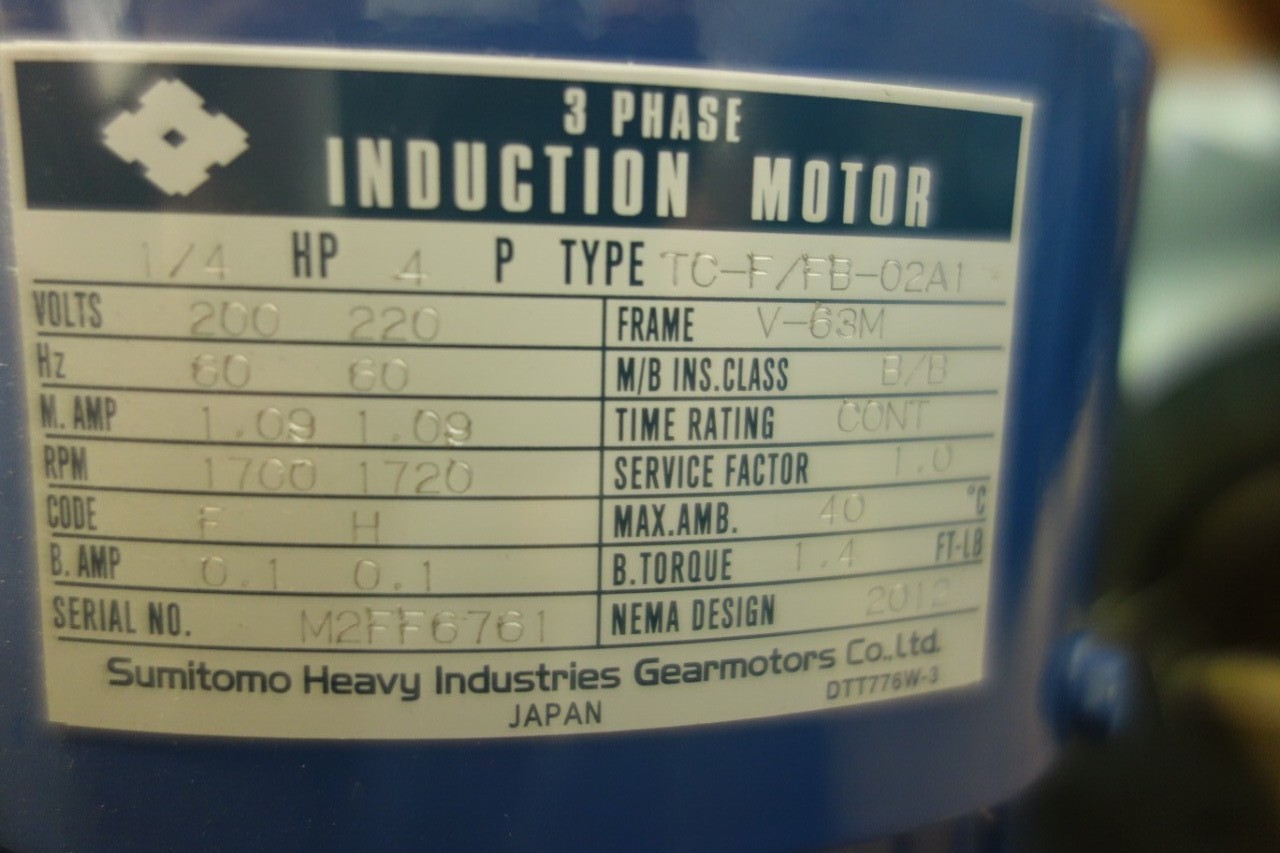 1 PALLET OF SEW-EURODRIVE, SUMITOMO GEARMOTORS